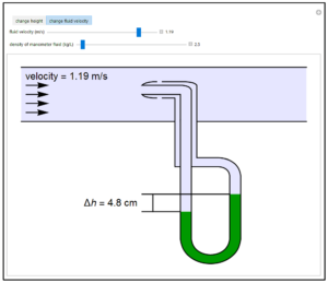 measuring-flow-rates-with-a-pitot-tube - LearnChemE