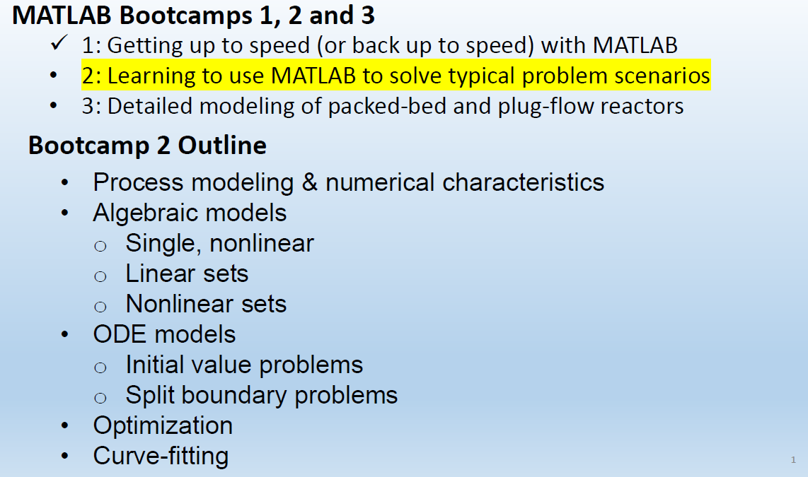matlab-bootcamp-2 - LearnChemE